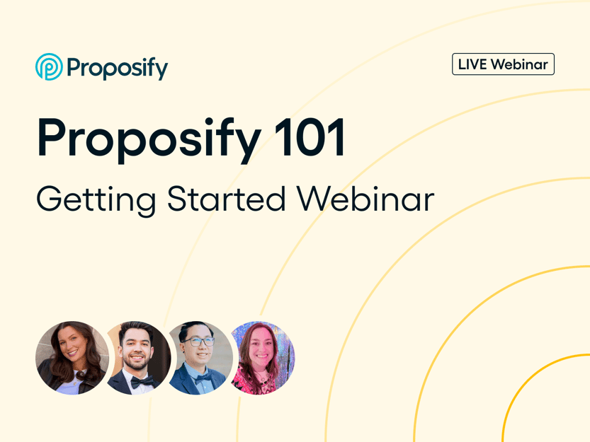 Proposify Webinars